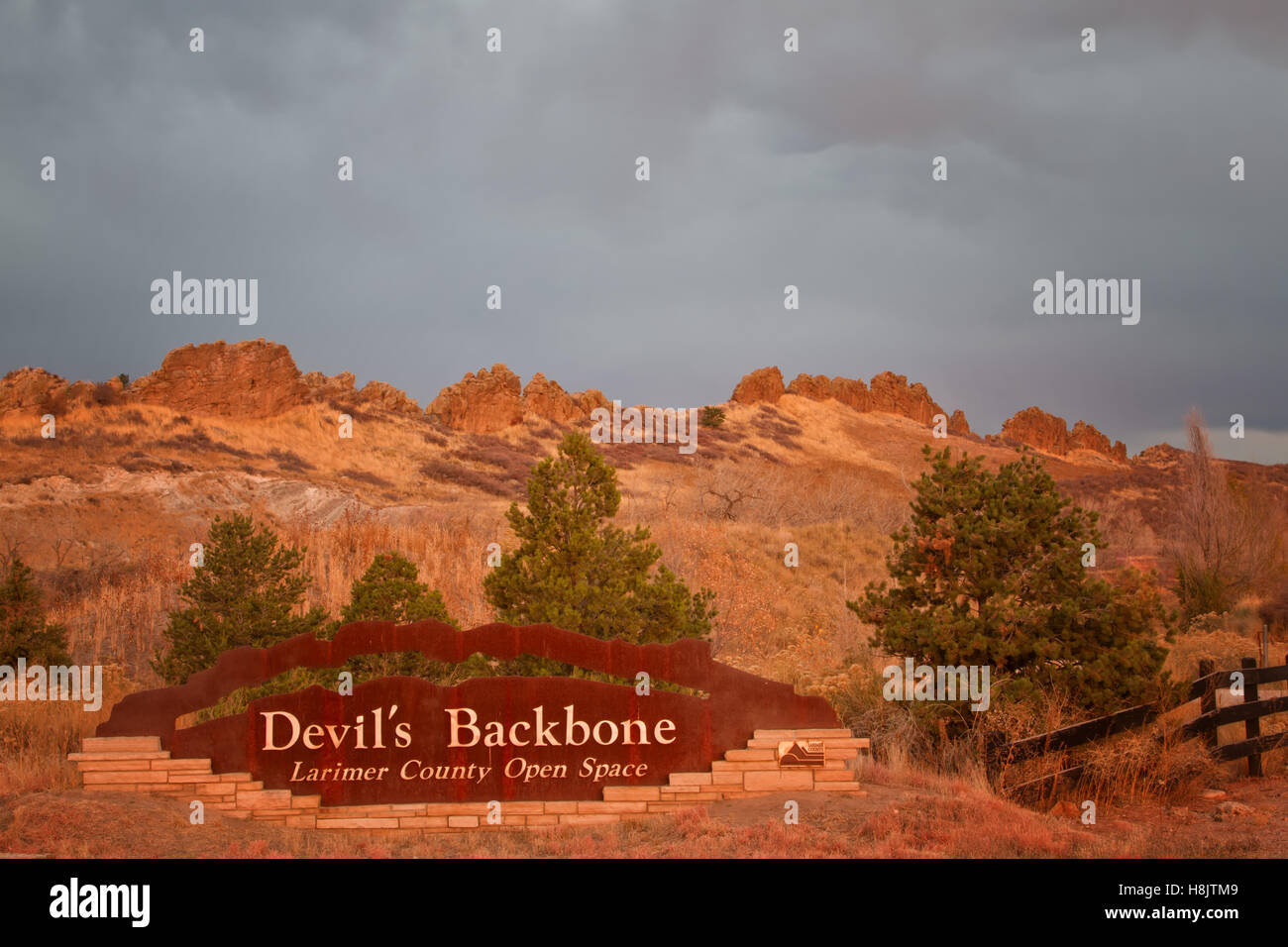 Devils backbone hi-res stock photography and images - Alamy