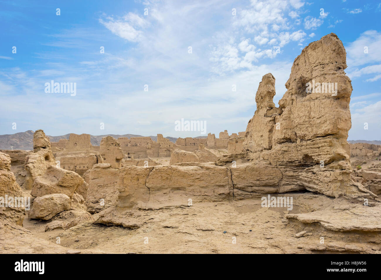 Jiaohe Ancient Ruins, Turpan, Xinjiang Uyghur Autonomous Region, China ...