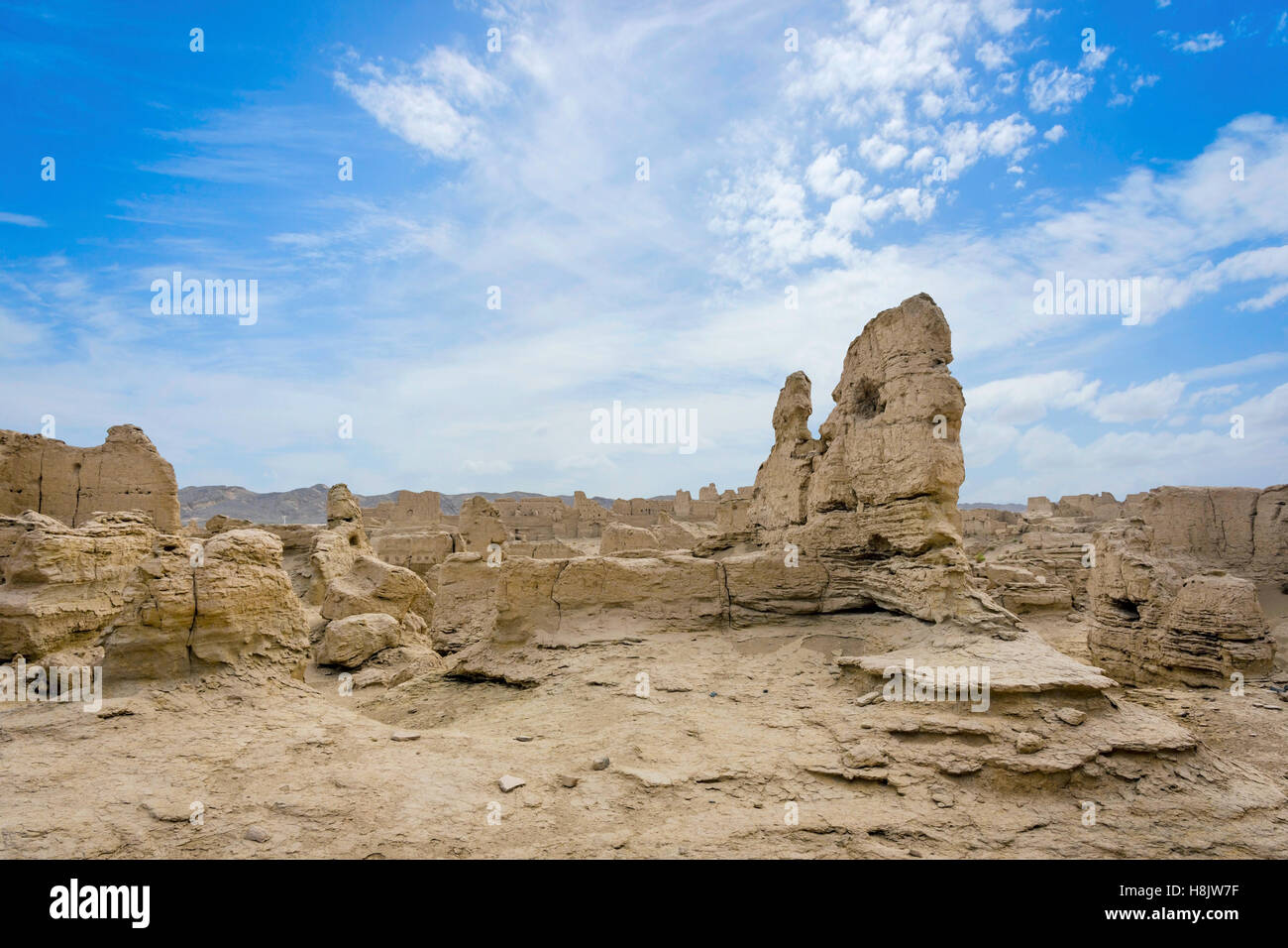 Jiaohe Ancient Ruins, Turpan, Xinjiang Uyghur Autonomous Region, China ...