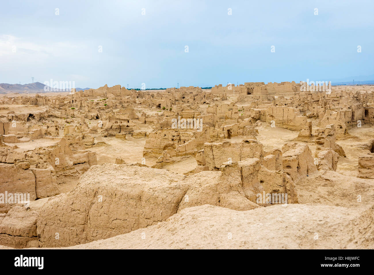 Jiaohe Ancient Ruins, Turpan, Xinjiang Uyghur Autonomous Region, China ...
