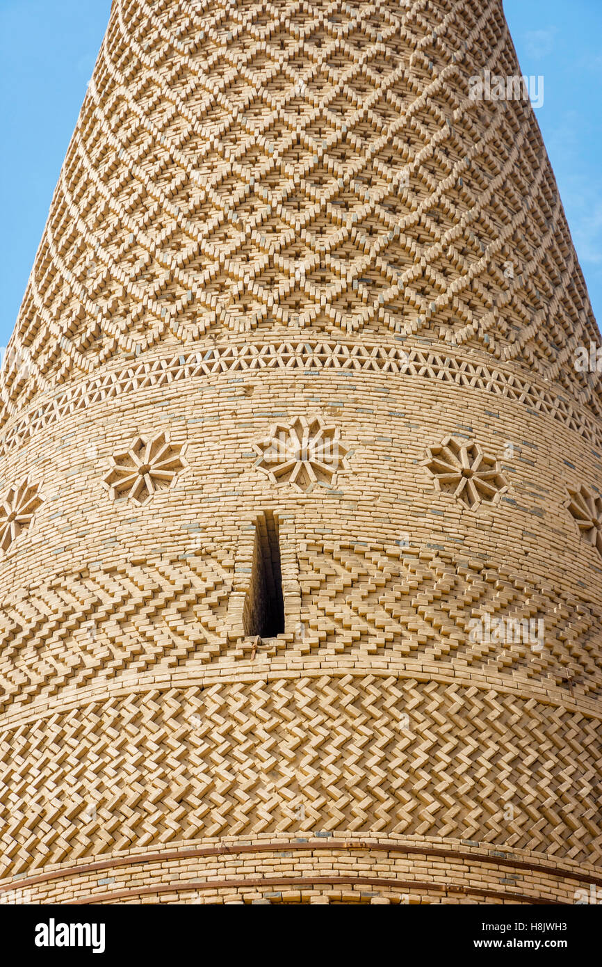 Emin minaret, the highest minaret in China. Turpan, Xinjiang Stock ...