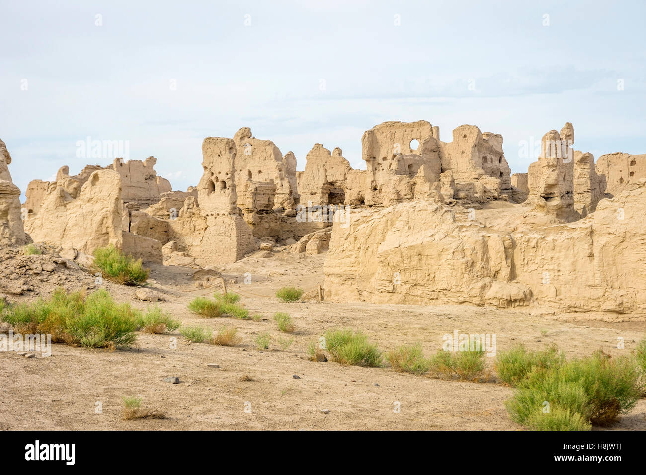 Jiaohe Ancient Ruins, Turpan, Xinjiang province, China Stock Photo - Alamy