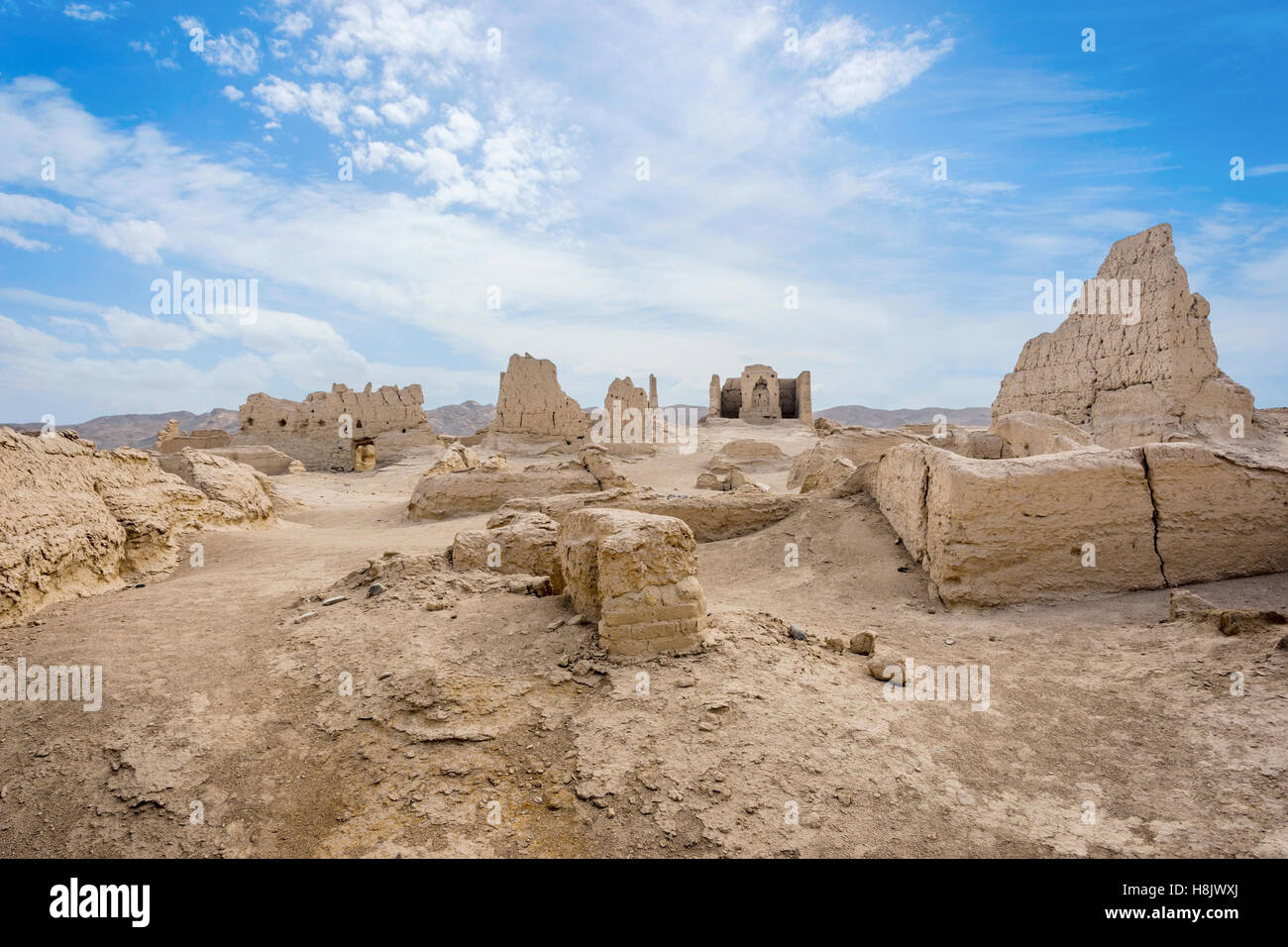 Jiaohe Ancient Ruins, Turpan, Xinjiang Uyghur Autonomous Region, China ...