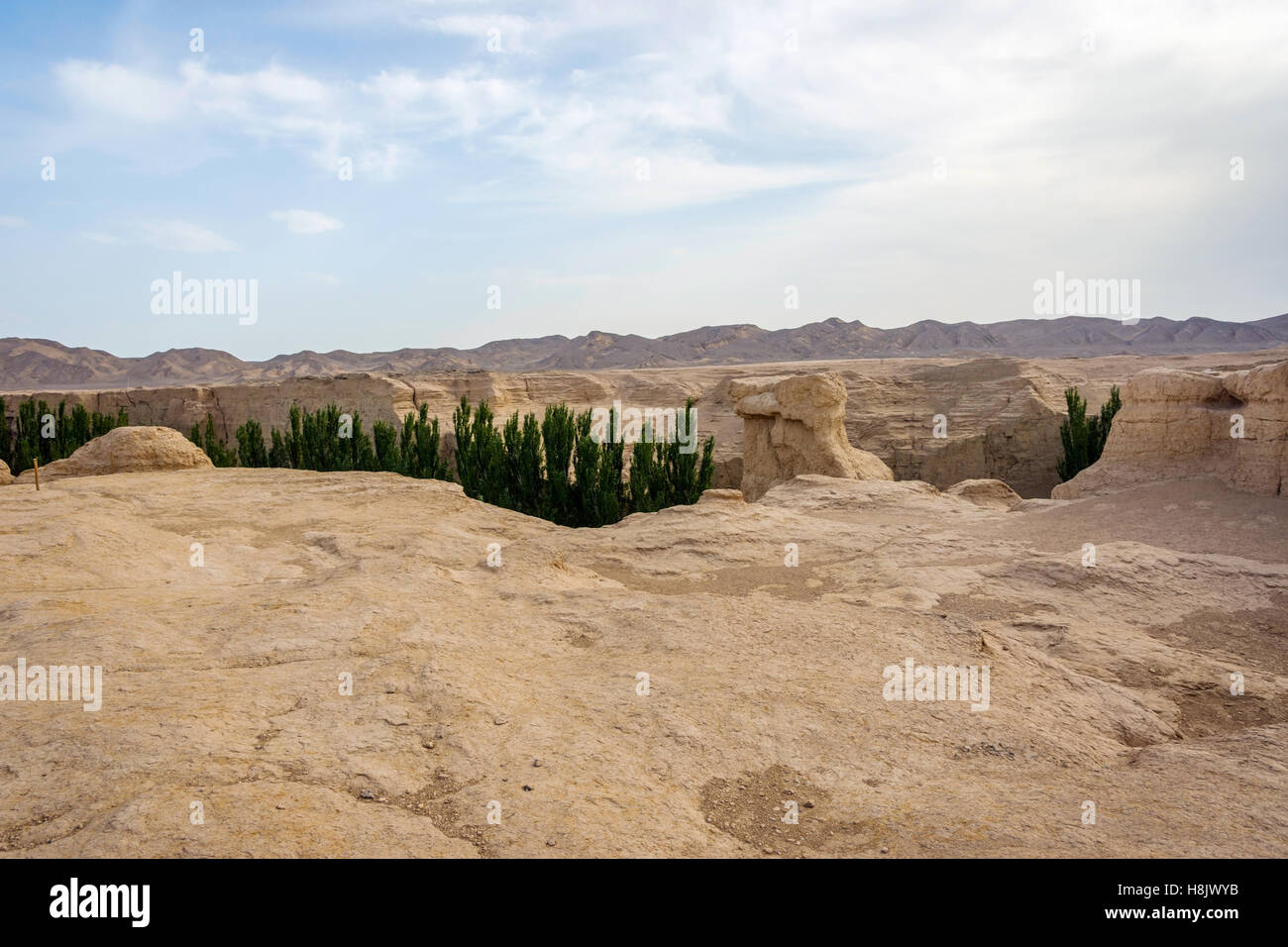Jiaohe Ancient Ruins, Turpan, Xinjiang Uyghur Autonomous Region, China ...