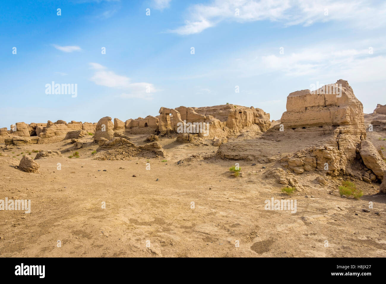 Jiaohe Ancient Ruins, Turpan, Xinjiang province, China Stock Photo - Alamy