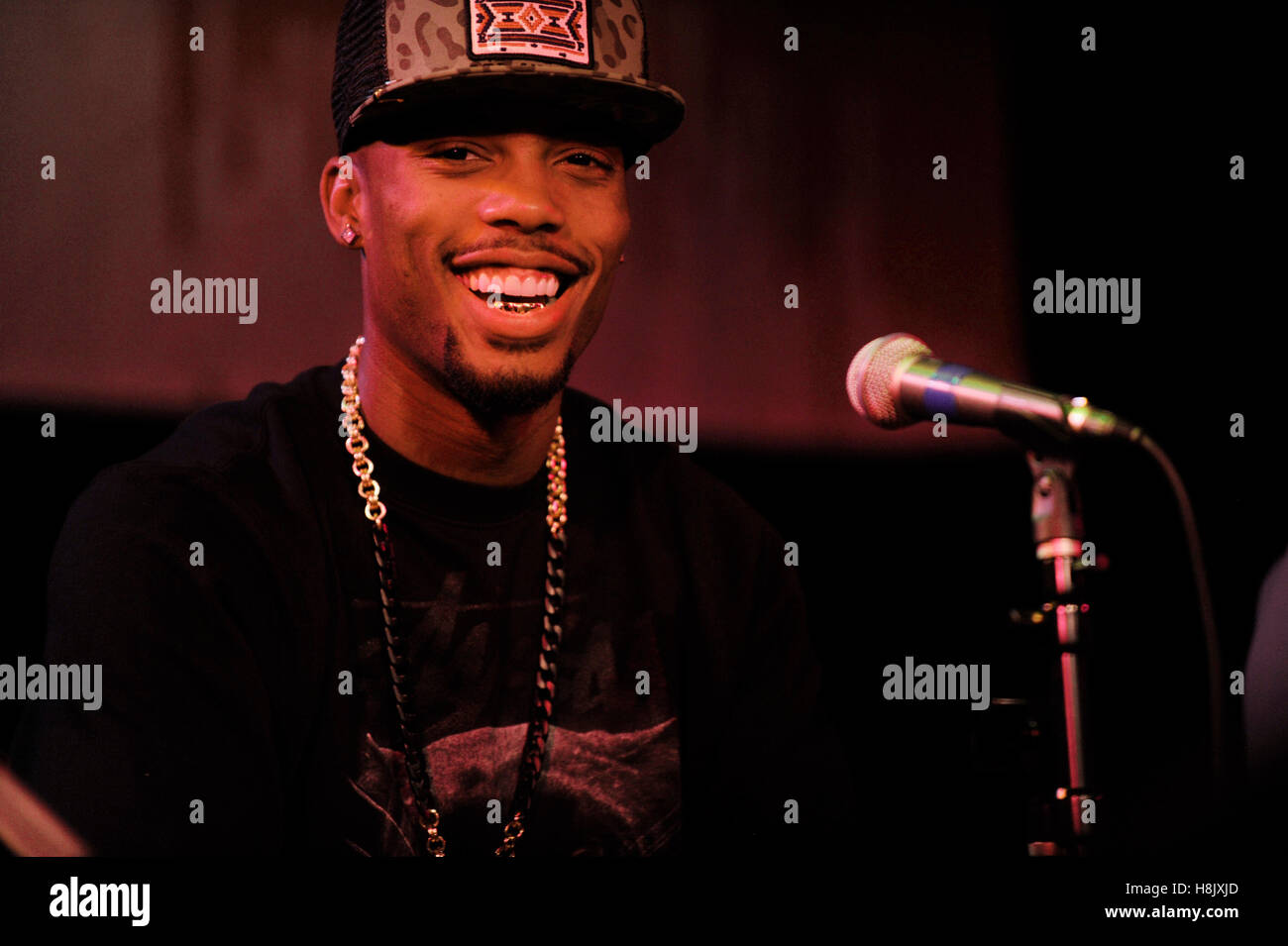 B.O.B. attends the BMI's 'How I Wrote That Song'Panel Discussion at The ...
