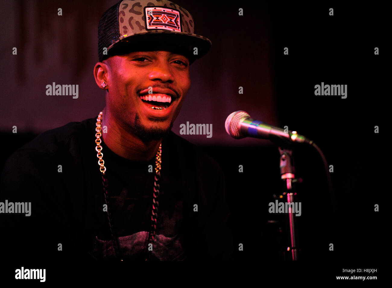 B.O.B. attends the BMI's 'How I Wrote That Song'Panel Discussion at The ...