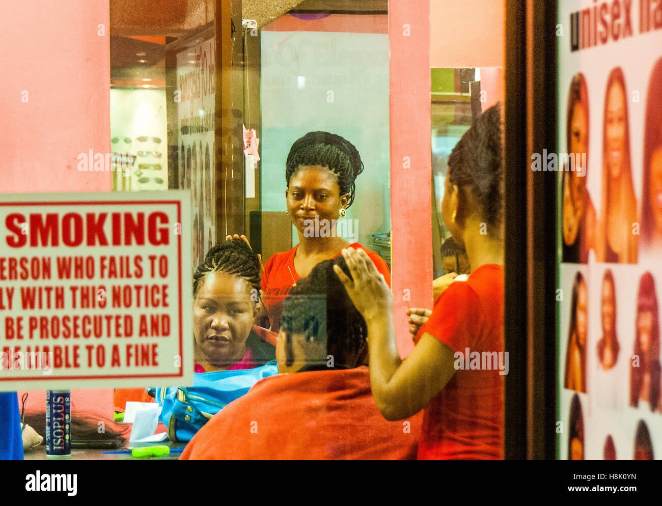 People in the city streets of Durban Stock Photo - Alamy