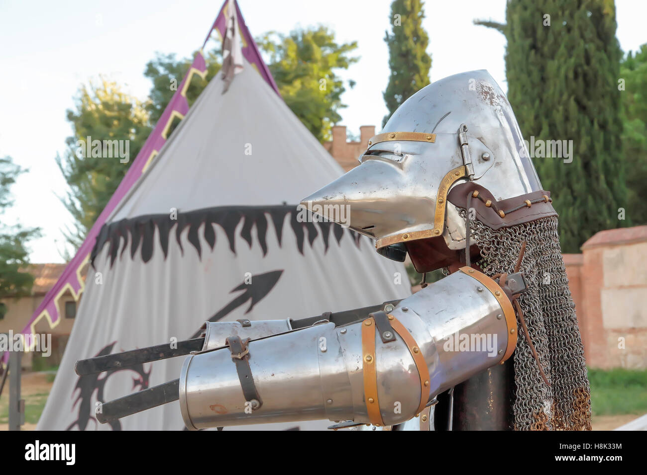 Replica Medieval Armor Stock Photos & Replica Medieval Armor Stock ...