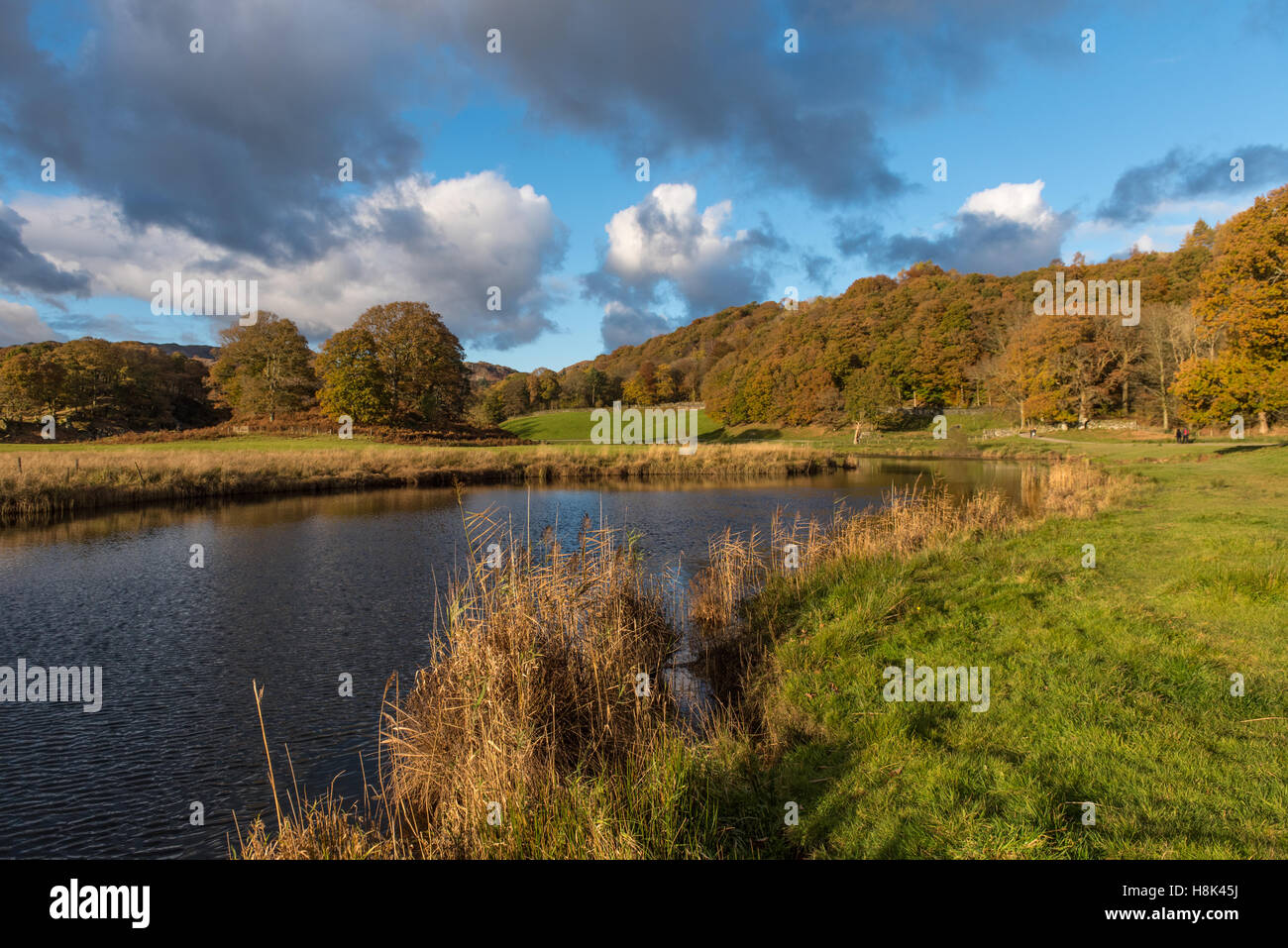 Reflections in river brathay hi-res stock photography and images - Alamy