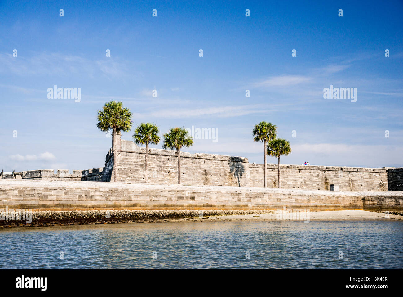 Castillo de San Marco St. Augustine Florida Stock Photo - Alamy