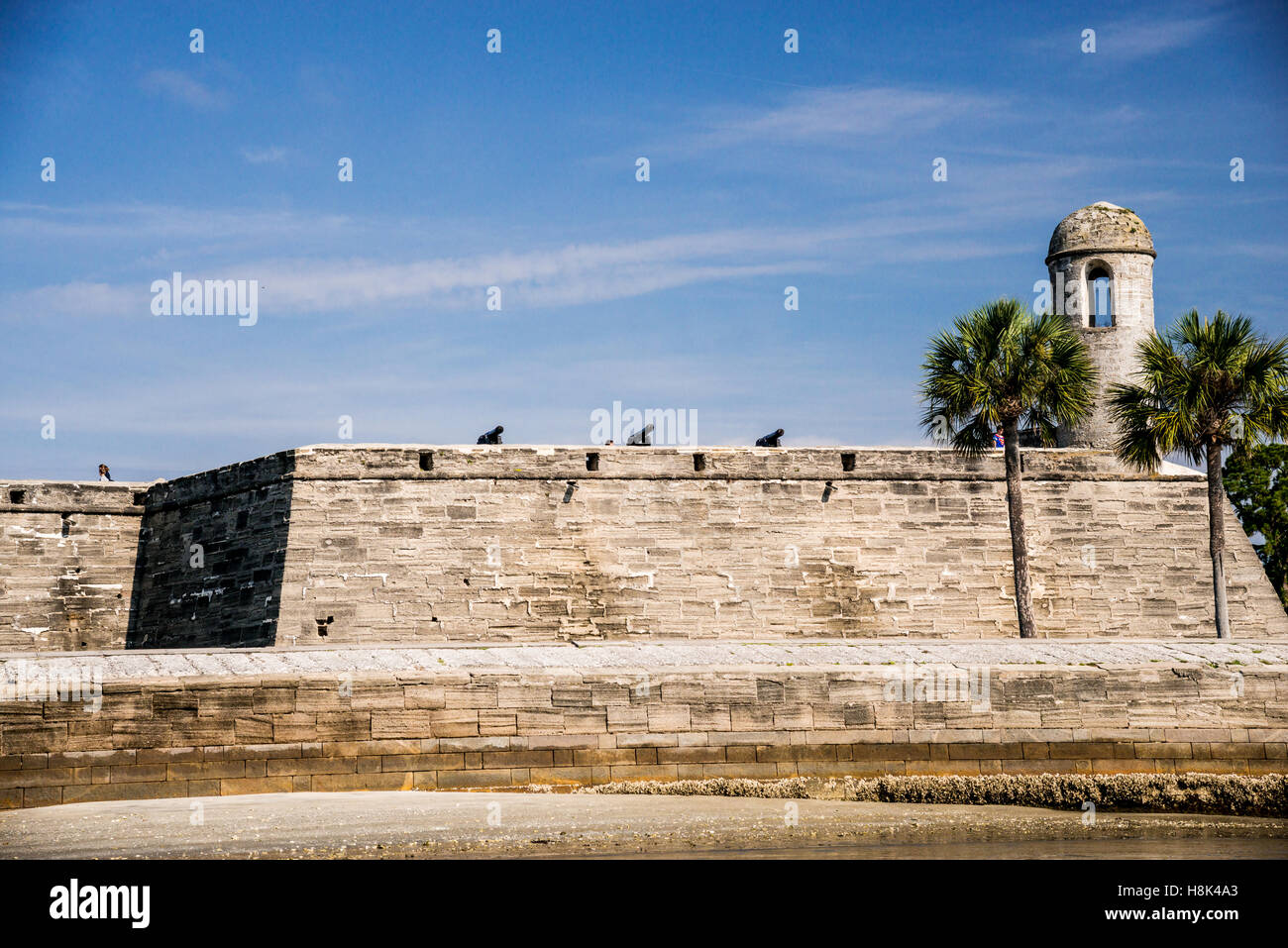Castillo de San Marco St. Augustine Florida Stock Photo - Alamy