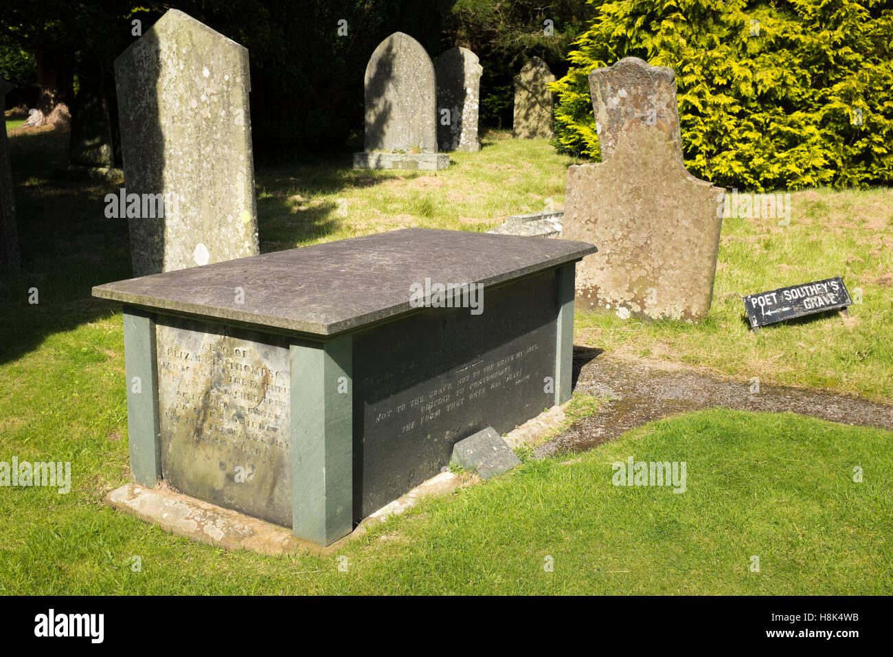 Crosthwaite parish church cemetery hi-res stock photography and images ...