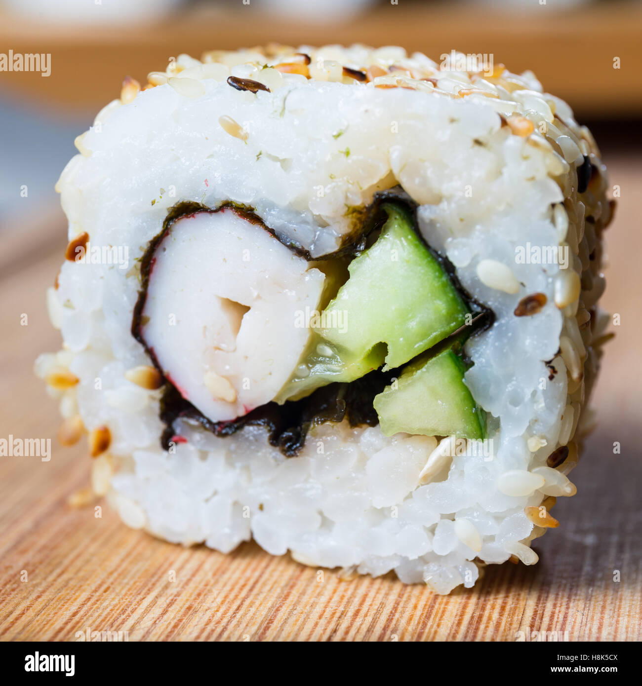 Japanese seafood sushi Stock Photo - Alamy