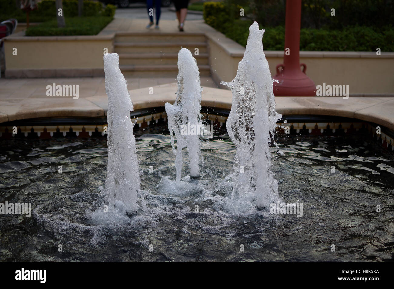 Dubai fountain water features hi-res stock photography and images - Alamy