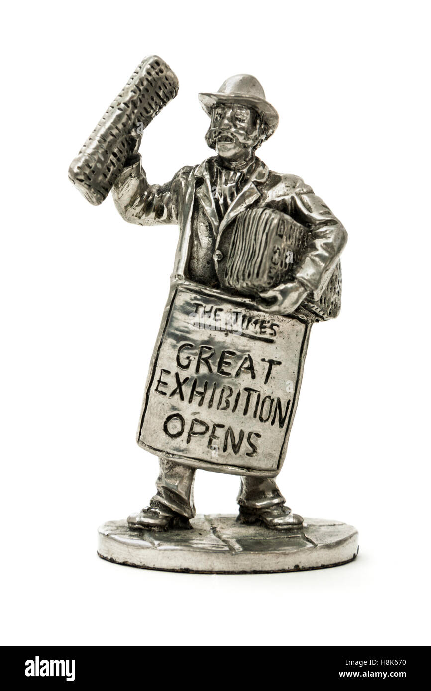 Vintage pewter figurine by Royal Hampshire commemorating The Great ...