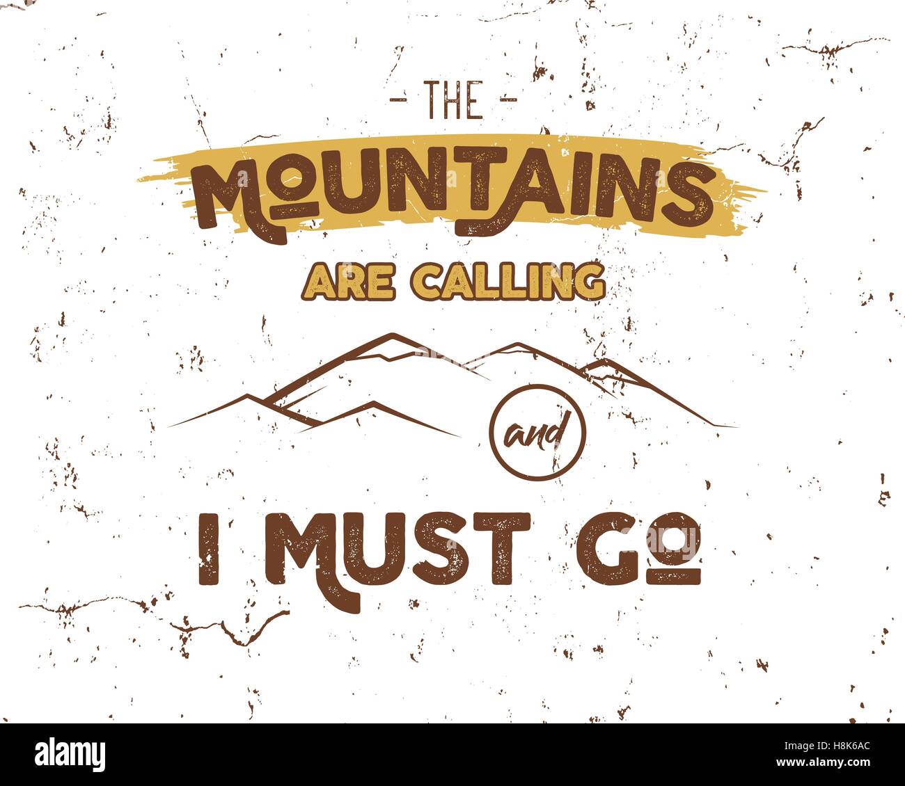 Outdoor quotes vector vectors Stock Vector Images - Alamy