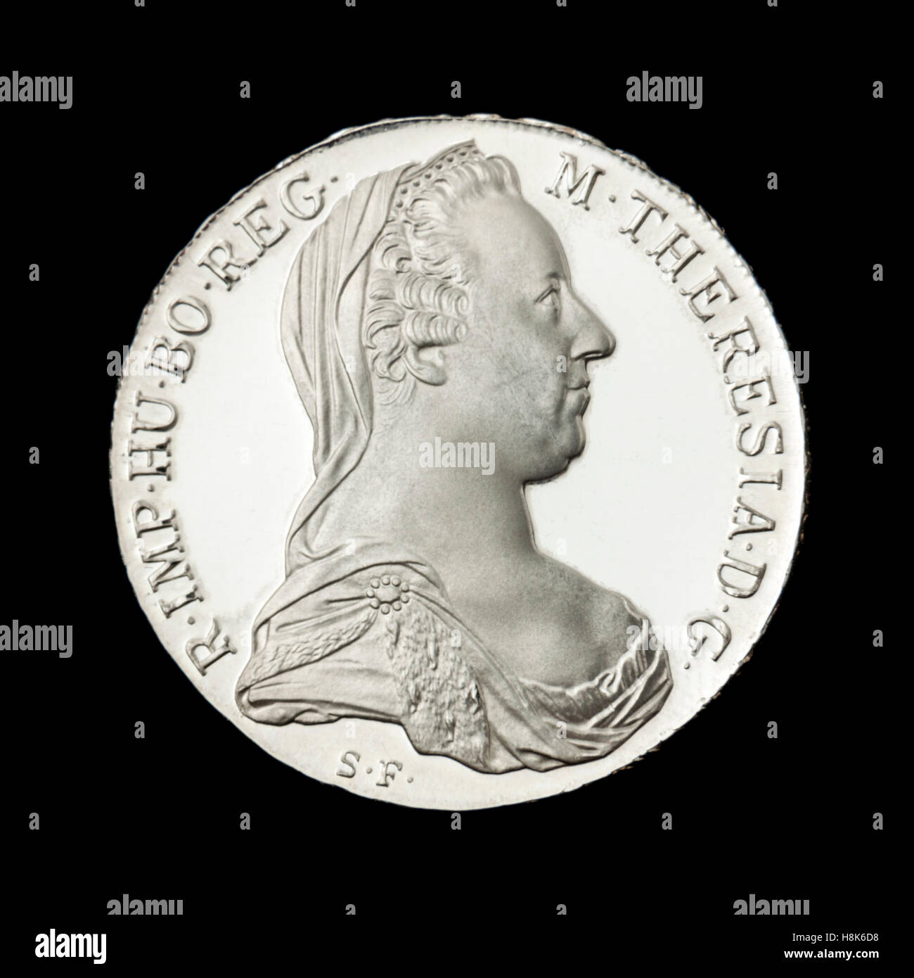 Restrike of the 1780 Maria Teresia Thaler (MTT) Silver Bullion coin ...