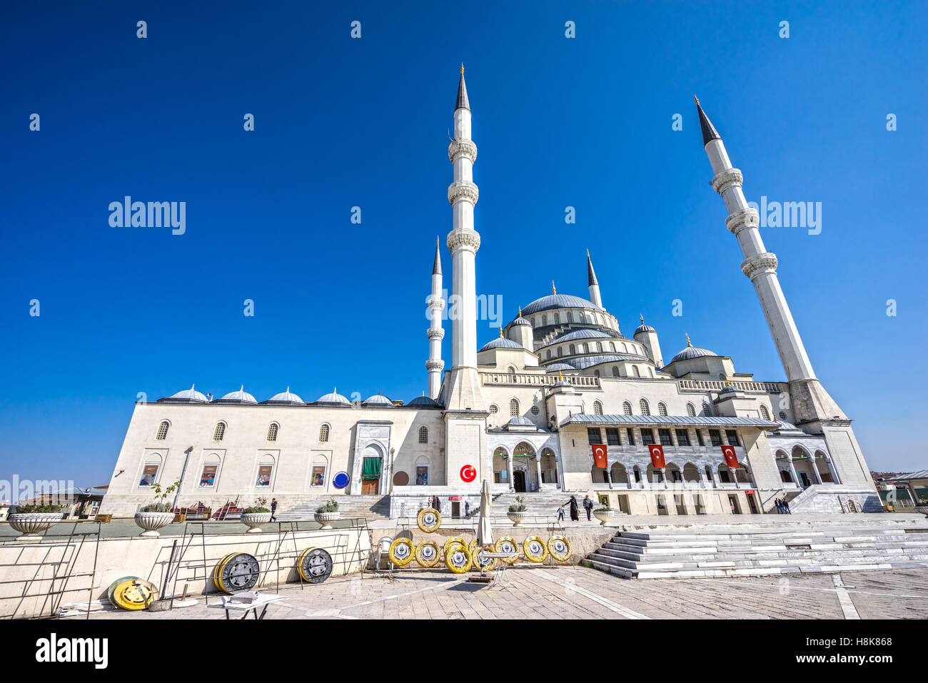 Kocatepe Mosque in Ankara,Turkey Stock Photo - Alamy