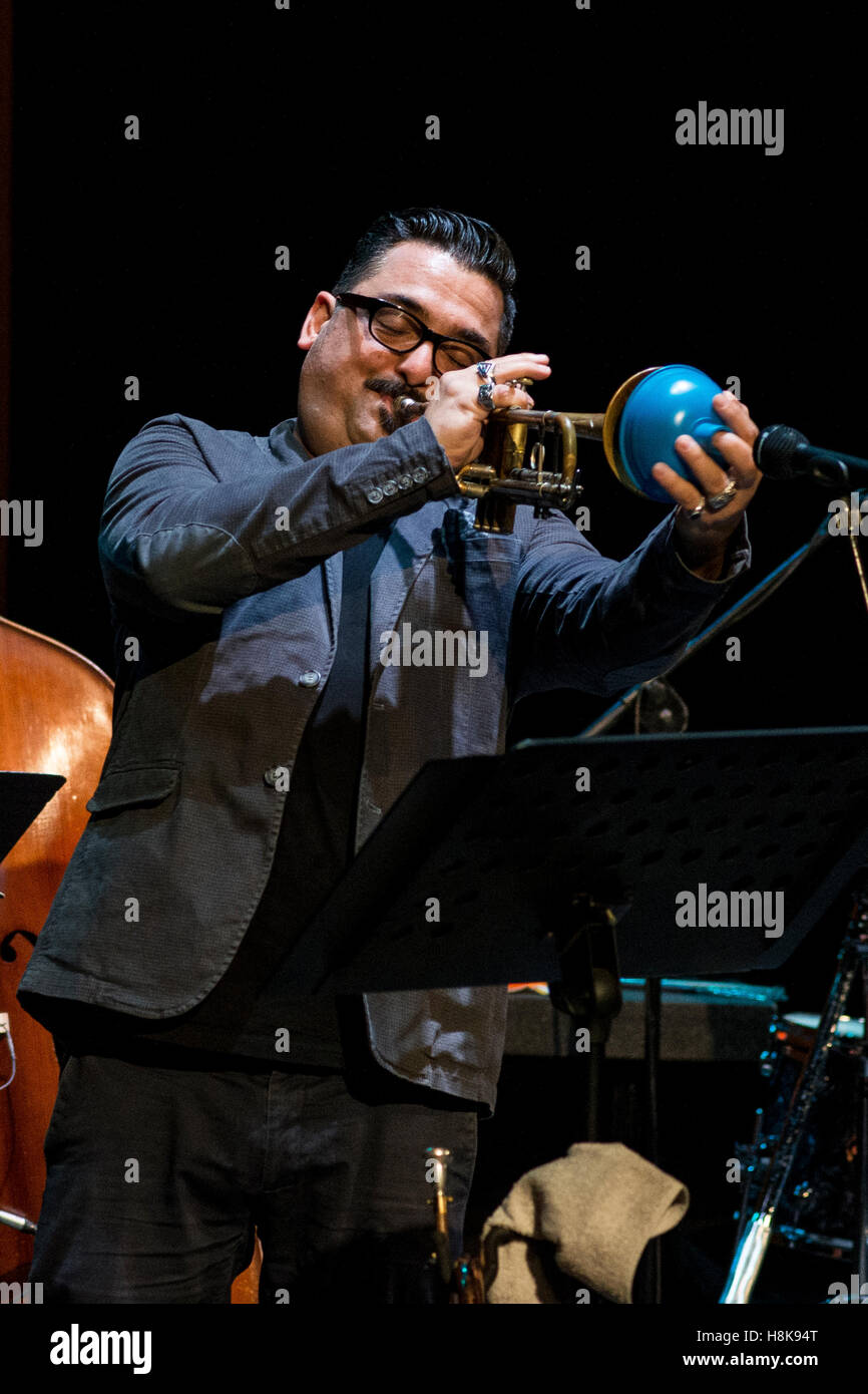 Padua, Italy. 11th Nov, 2016. Padua November 11 2016, Roy Paci and ...