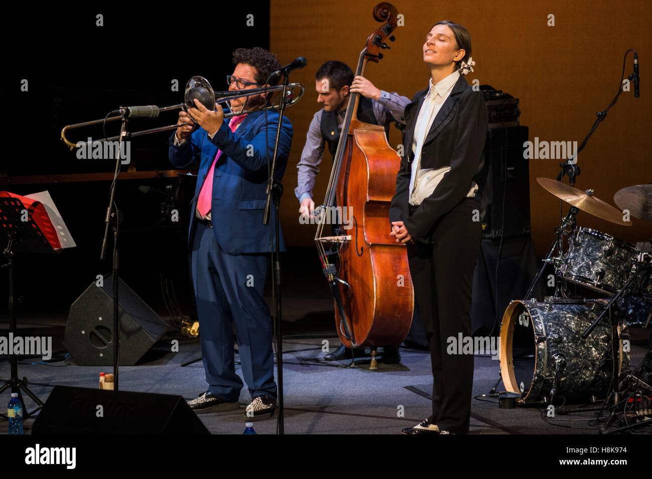 Padua, Italy. 11th Nov, 2016. Padua November 11 2016, Roy Paci and ...