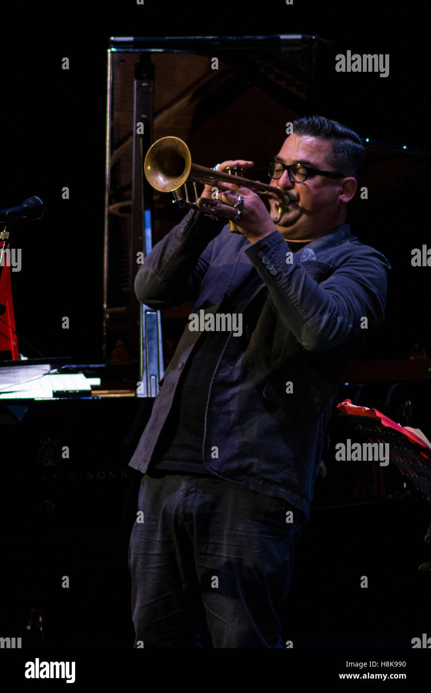 Padua, Italy. 11th Nov, 2016. Padua November 11 2016, Roy Paci and ...