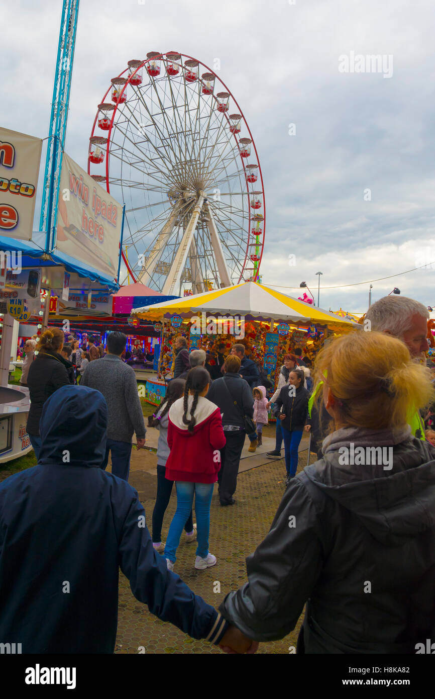 Nottingham Goose Fair is an annual travelling funfair during the first ...