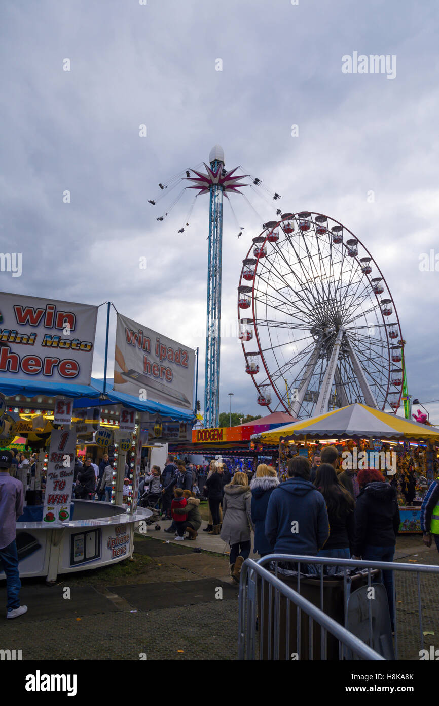 Nottingham Goose Fair is an annual travelling funfair during the first ...