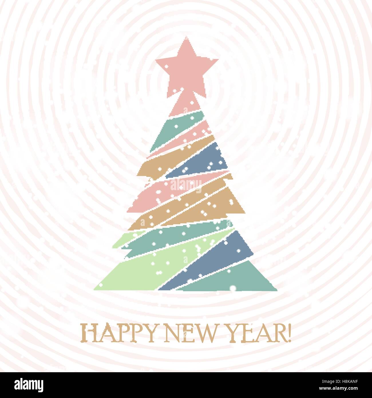 Christmas decoration blue triangle Cut Out Stock Images & Pictures - Alamy