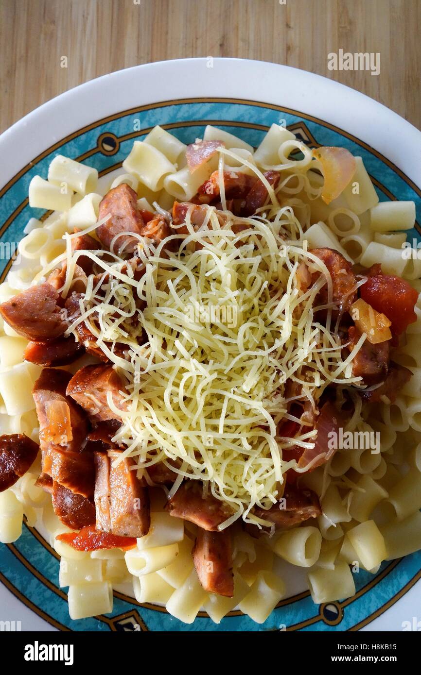 Sausage Ragù Pasta Stock Photo - Alamy