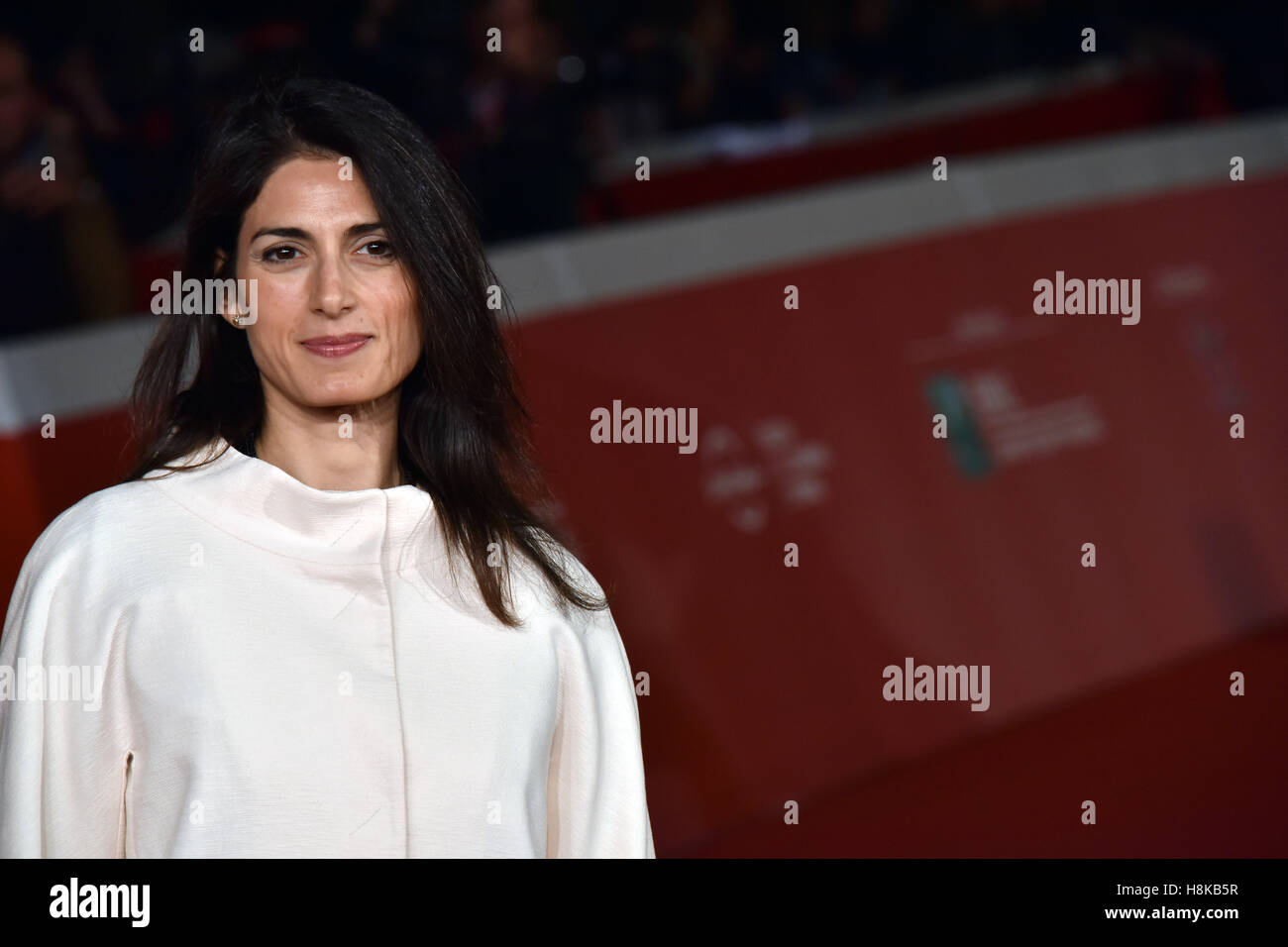 Virginia Raggi attending the premiere of 'Moonlight,' opening the 11th ...