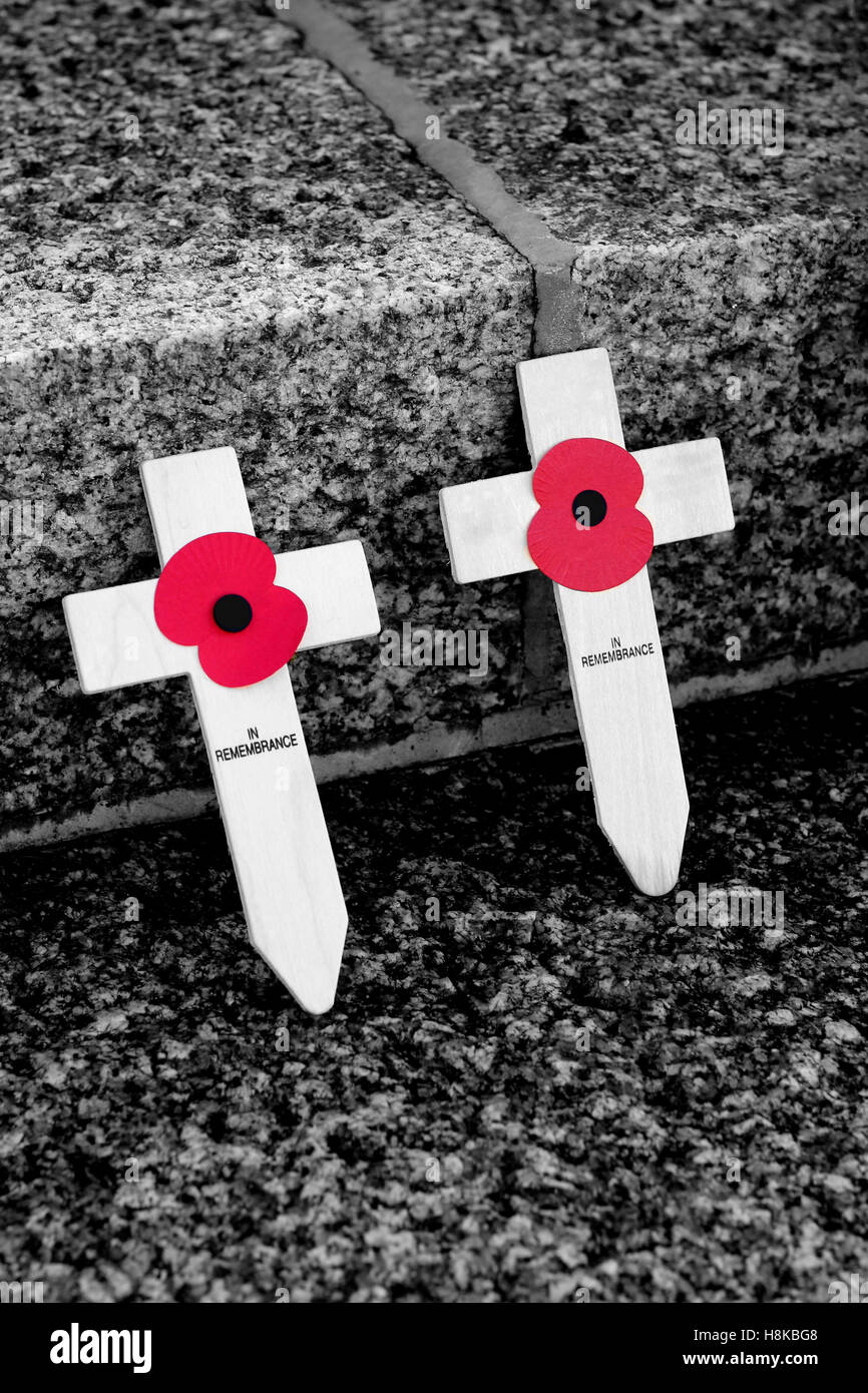Remembrance day scene Stock Photo - Alamy