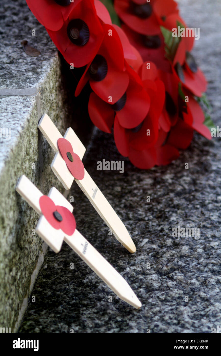 Remembrance day scene Stock Photo - Alamy
