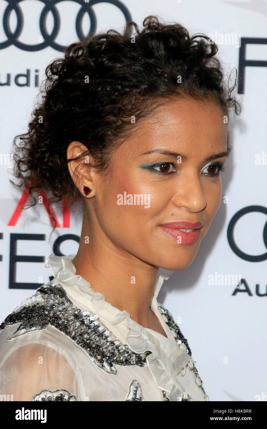 Los Angeles, CA, USA. 11th Nov, 2016. Gugu Mbatha-Raw at arrivals for ...