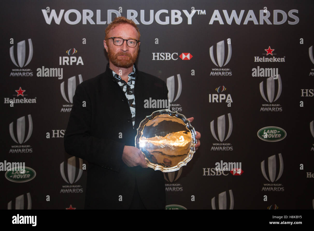 London, UK. 13th November 2016. Ben Ryan (former Fiji 7s Coach) with ...