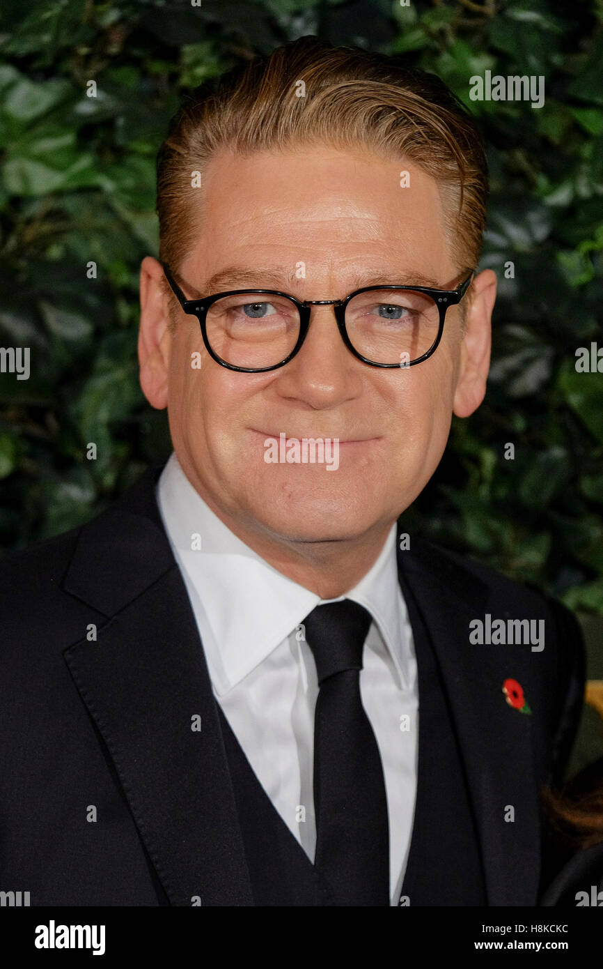London, UK. 13th Nov, 2016. Sir Kenneth Branagh arrives on the Red ...