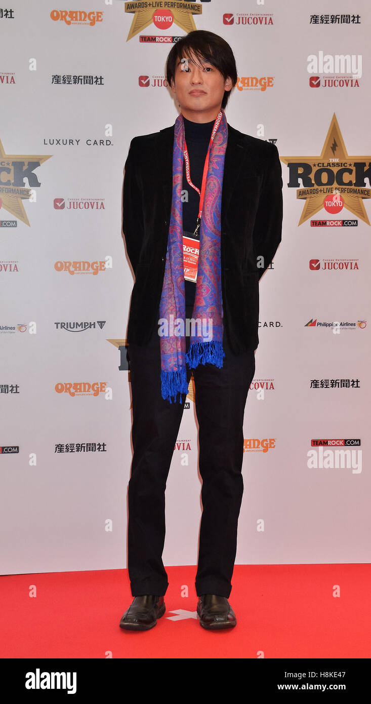 Hiroya Ozaki, November 11, 2016, Tokyo, Japan : Japanese singer Hiroya ...