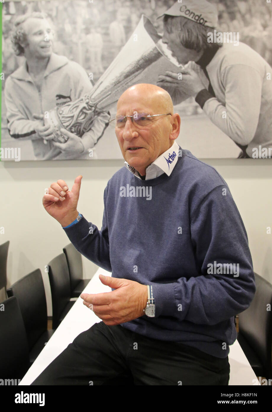 Wolfgang Kleff, formerly a goalkeeper for the German soccer team ...