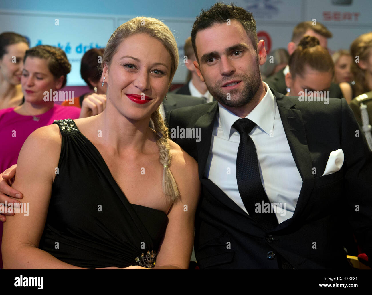 Prague, Czech Republic. 12th Nov, 2016. Award ceremony Czech Athlete of ...