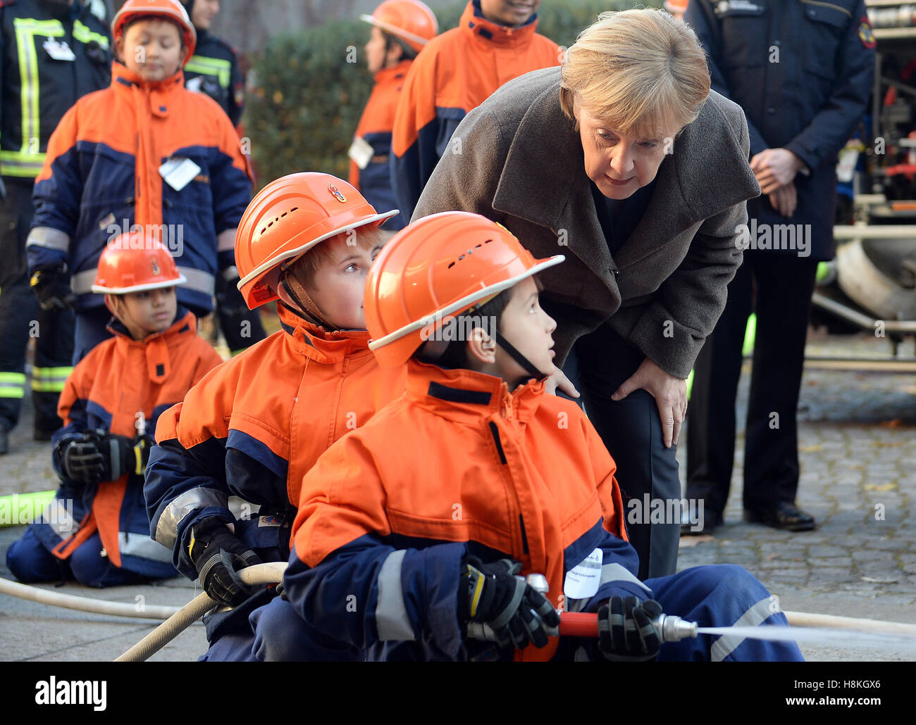 Wedding, Berlin, Germany. 14th Nov, 2016. German Chancellor Angela ...