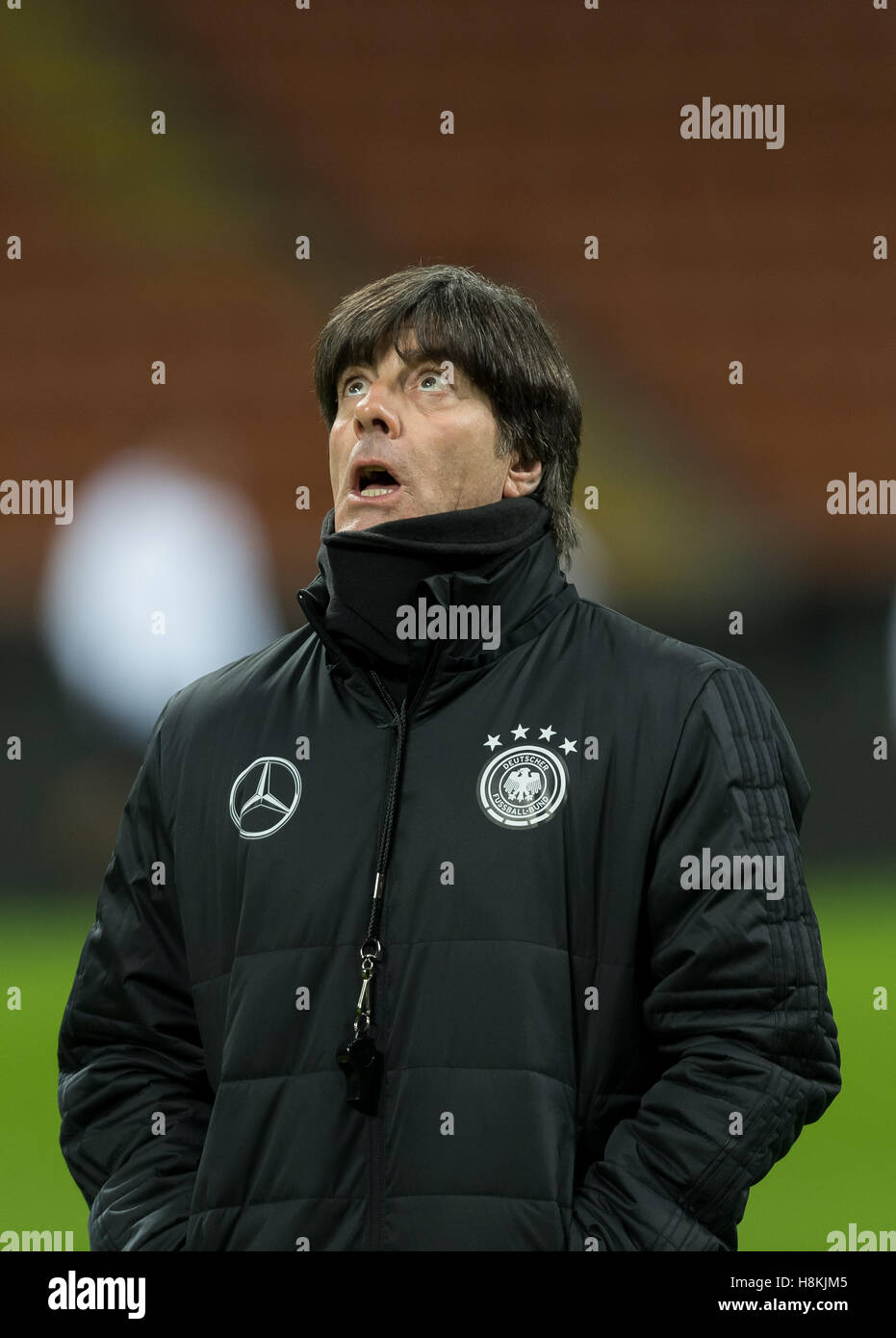 Milan, Italy. 14th Nov, 2016. German national soccer coach Joachim Loew ...