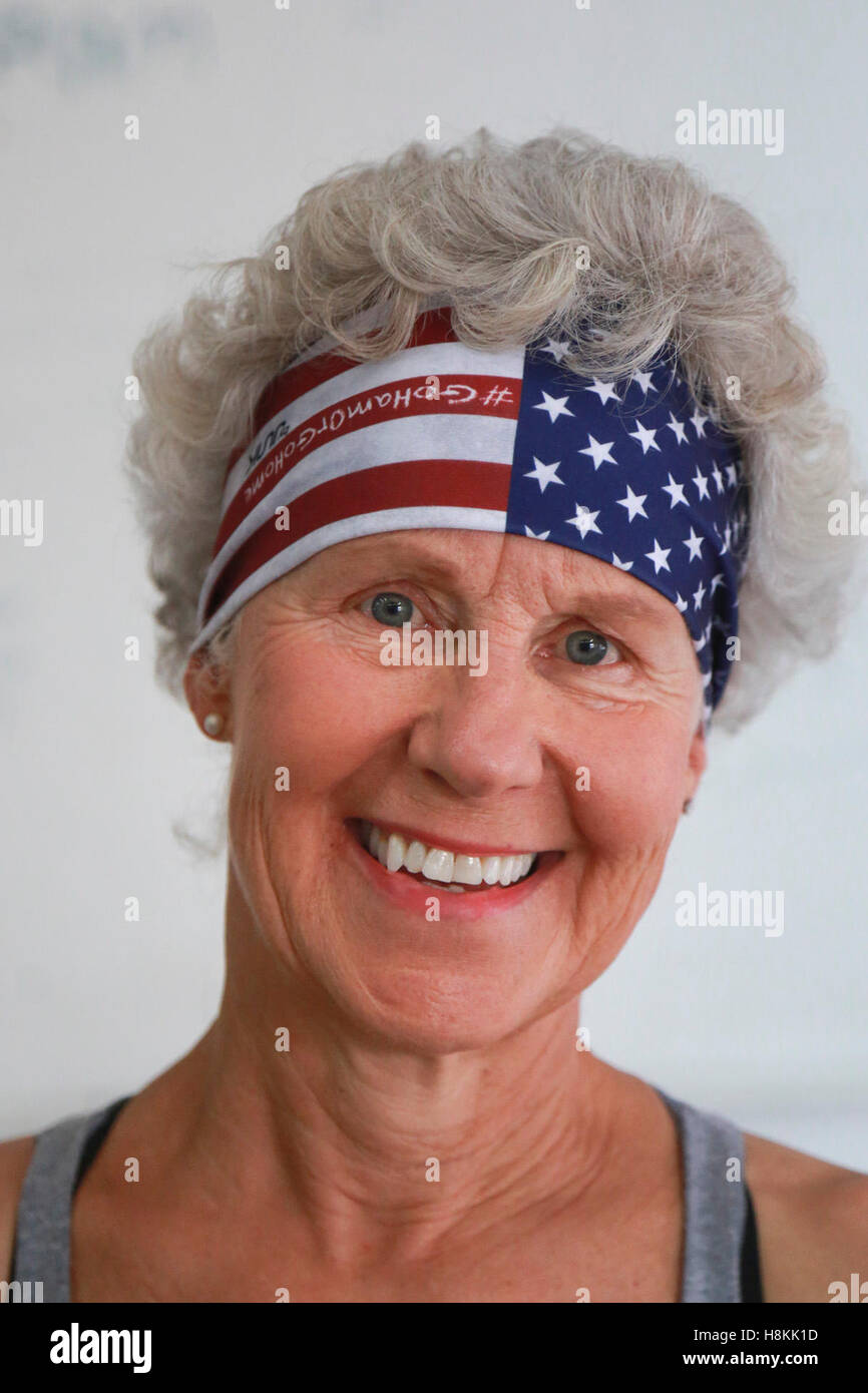 Florida, USA. 14th Nov, 2016. Weightlifter Laura Eiman at Crossfit 1401 ...
