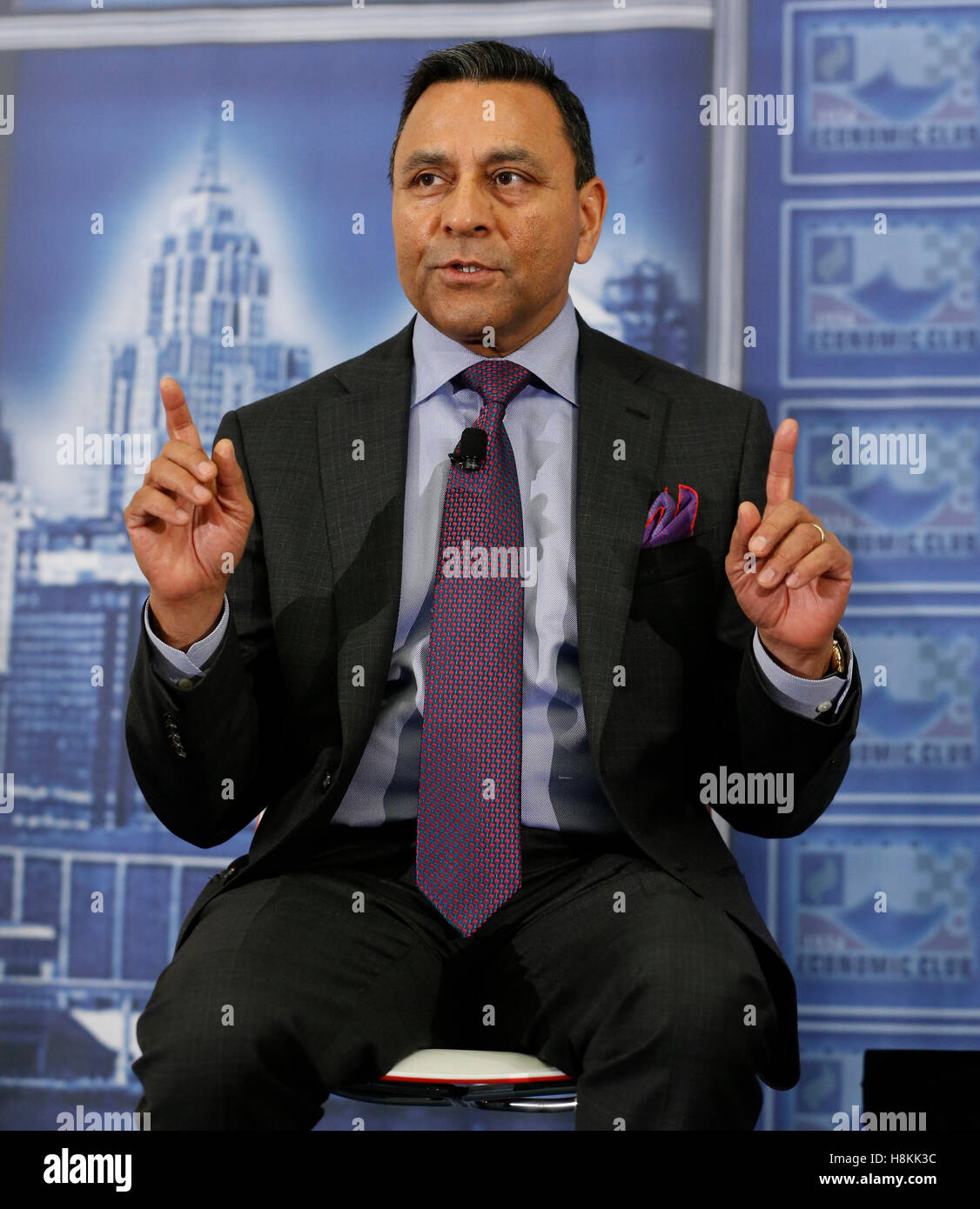 Detroit, Michigan, USA. 22nd Sep, 2016. DINESH C. PALIWAL, Chairman ...