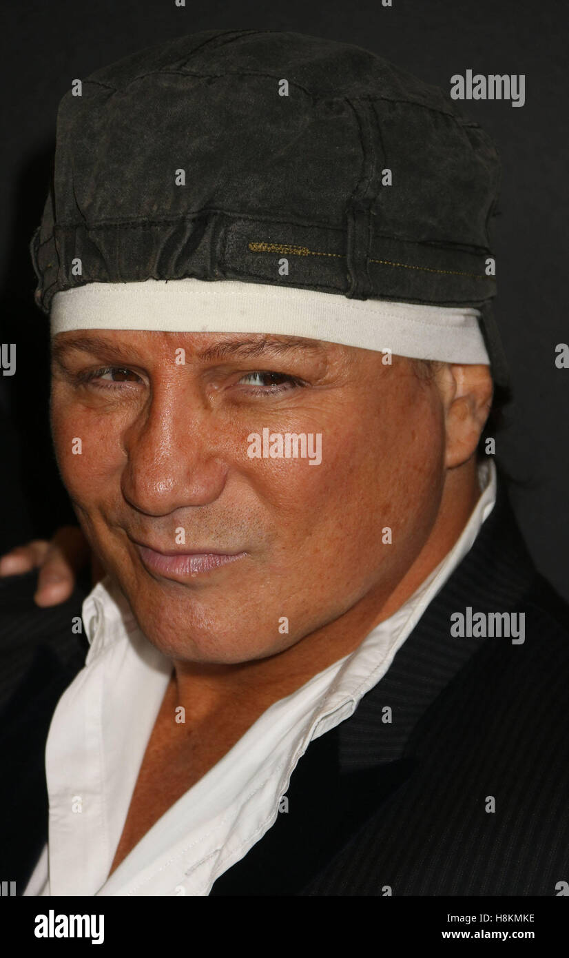 New York, New York, USA. 14th Nov, 2016. Boxer VINNY PAZ attends the ...