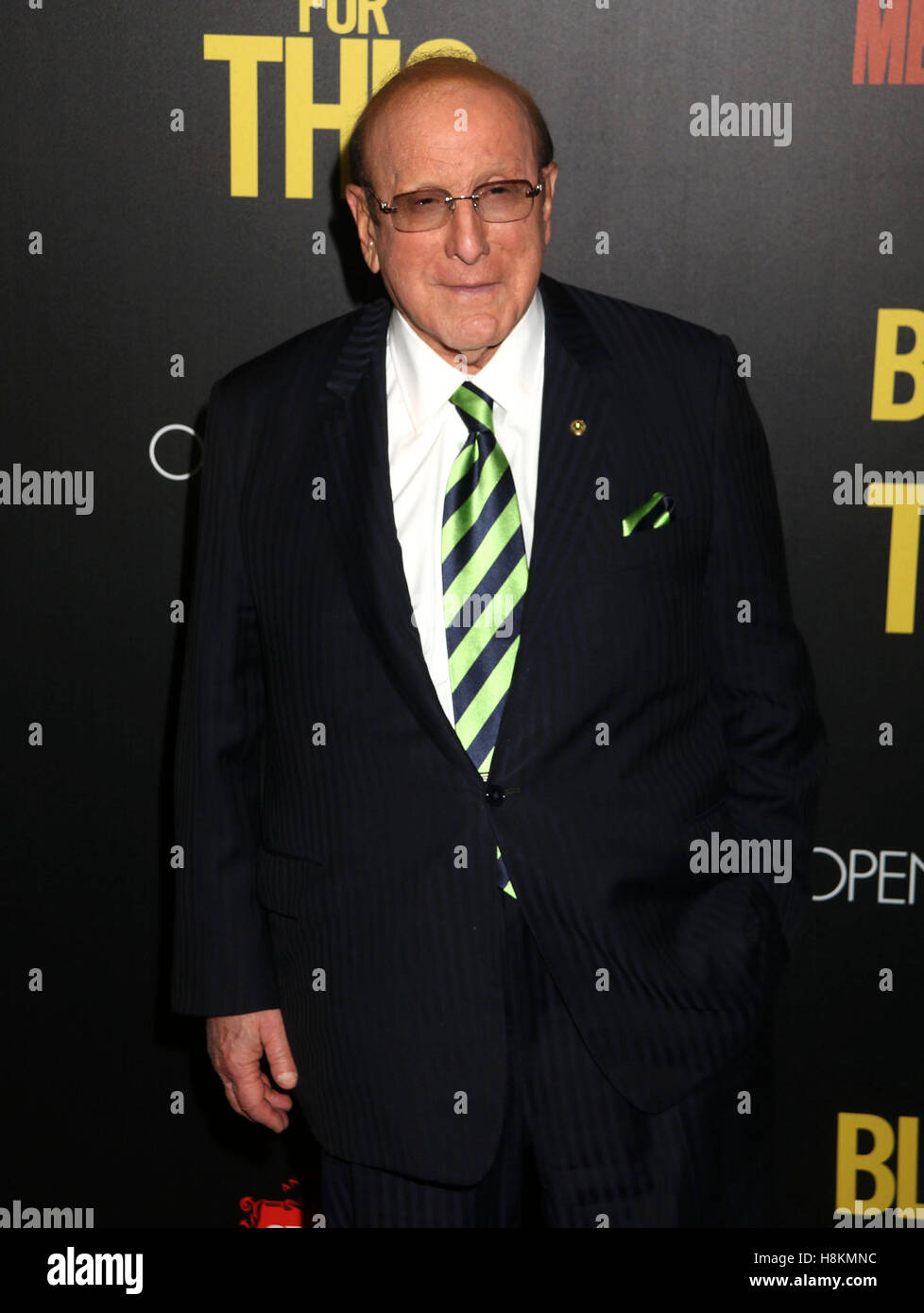 New York, New York, USA. 14th Nov, 2016. Music producer CLIVE DAVIS ...