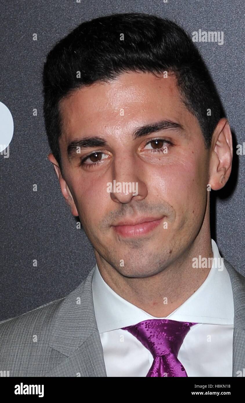 New York, NY, USA. 14th Nov, 2016. Josh Sason at arrivals for BLEED FOR ...