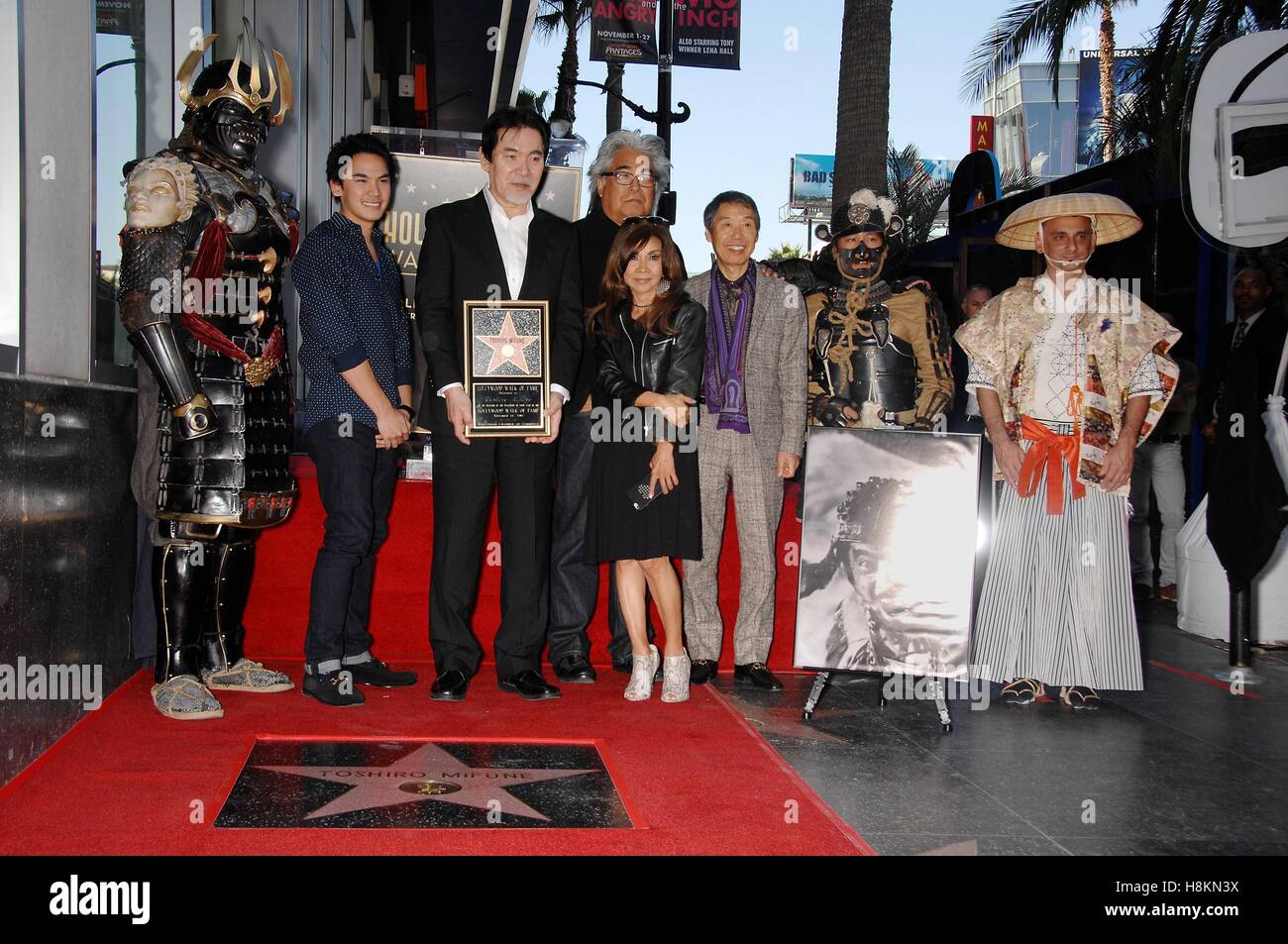 Los Angeles, CA, USA. 14th Nov, 2016. Rikiya Mifune, Shiro Mifune ...