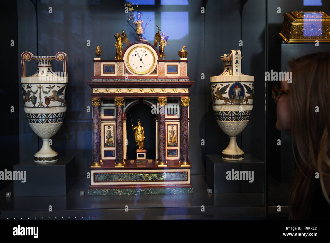 Victoria and Albert Museum, London, UK. 15th Nov, 2016. Vases given to ...