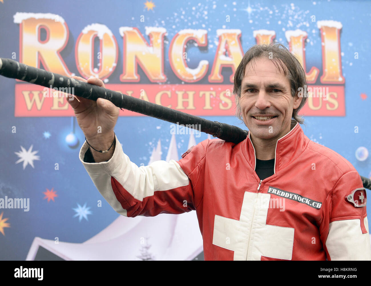 Berlin, Germany. 15th Nov, 2016. Swiss tightrope walker Freddy Nock of ...