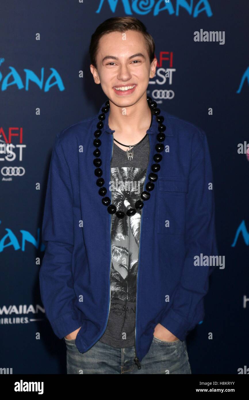 Los Angeles, CA, USA. 14th Nov, 2016. Hayden Byerly at arrivals for ...